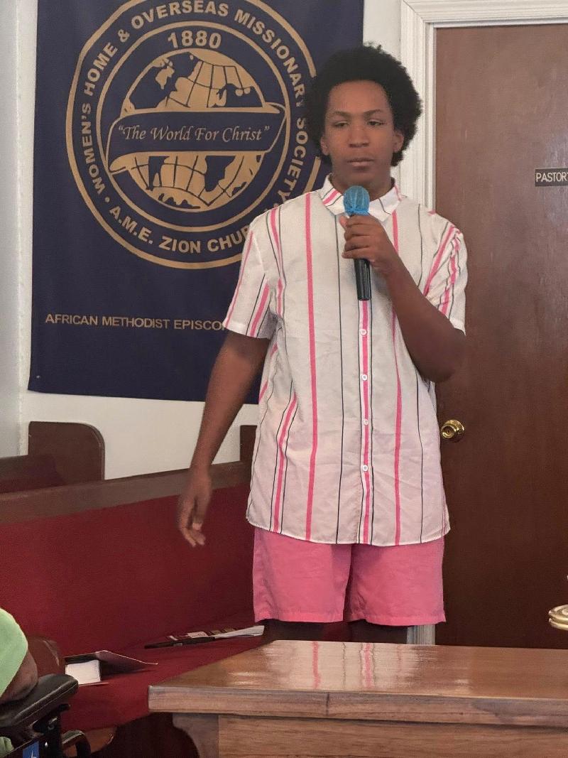 Isaiah Shorter, age 18
